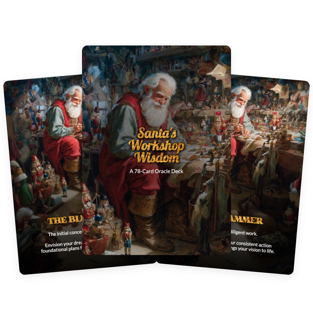 Santa's Workshop Wisdom Oracle - 78 Festive Cards – Ibiza Tarot