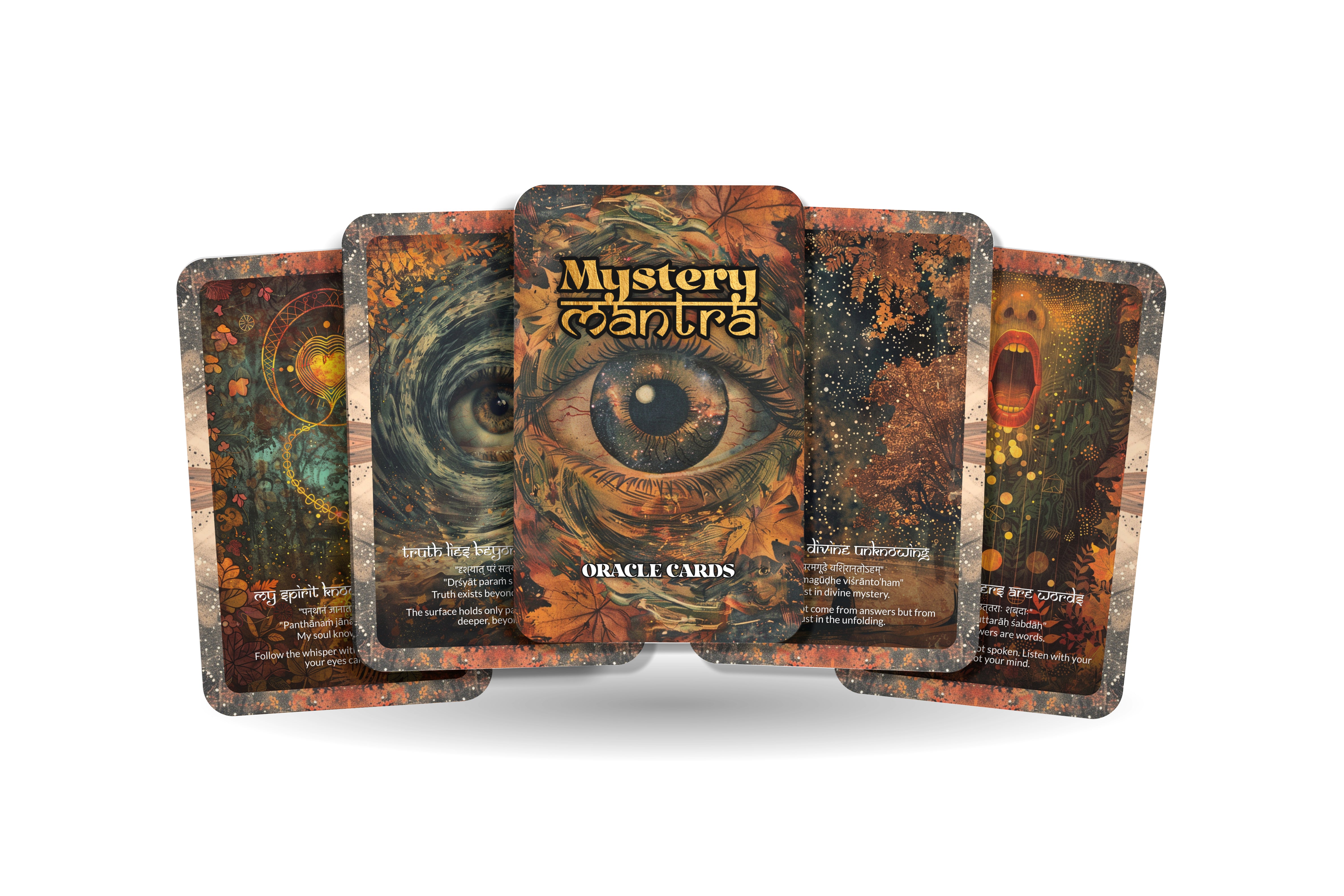 The Mystery Walker – A Hidden Realms Oracle Deck – 22 Oracle Cards ...