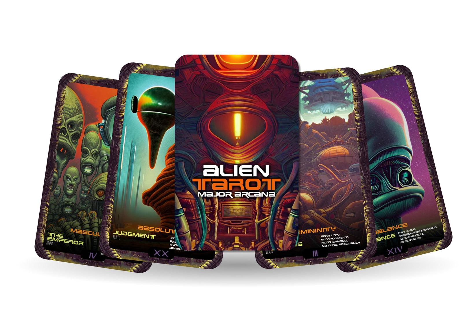 Alien Tarot - Major Arcana – Ibiza Tarot