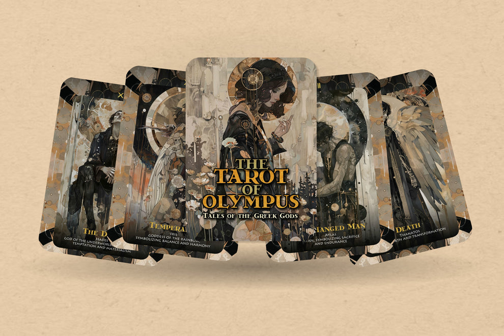 The Tarot of Olympus - 78 cards - Tales of the Greek Gods - Tarot - Ta ...