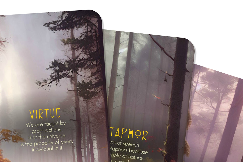 Nature Oracle - inspired by the wisdom of Ralph Waldo Emerson – Ibiza Tarot