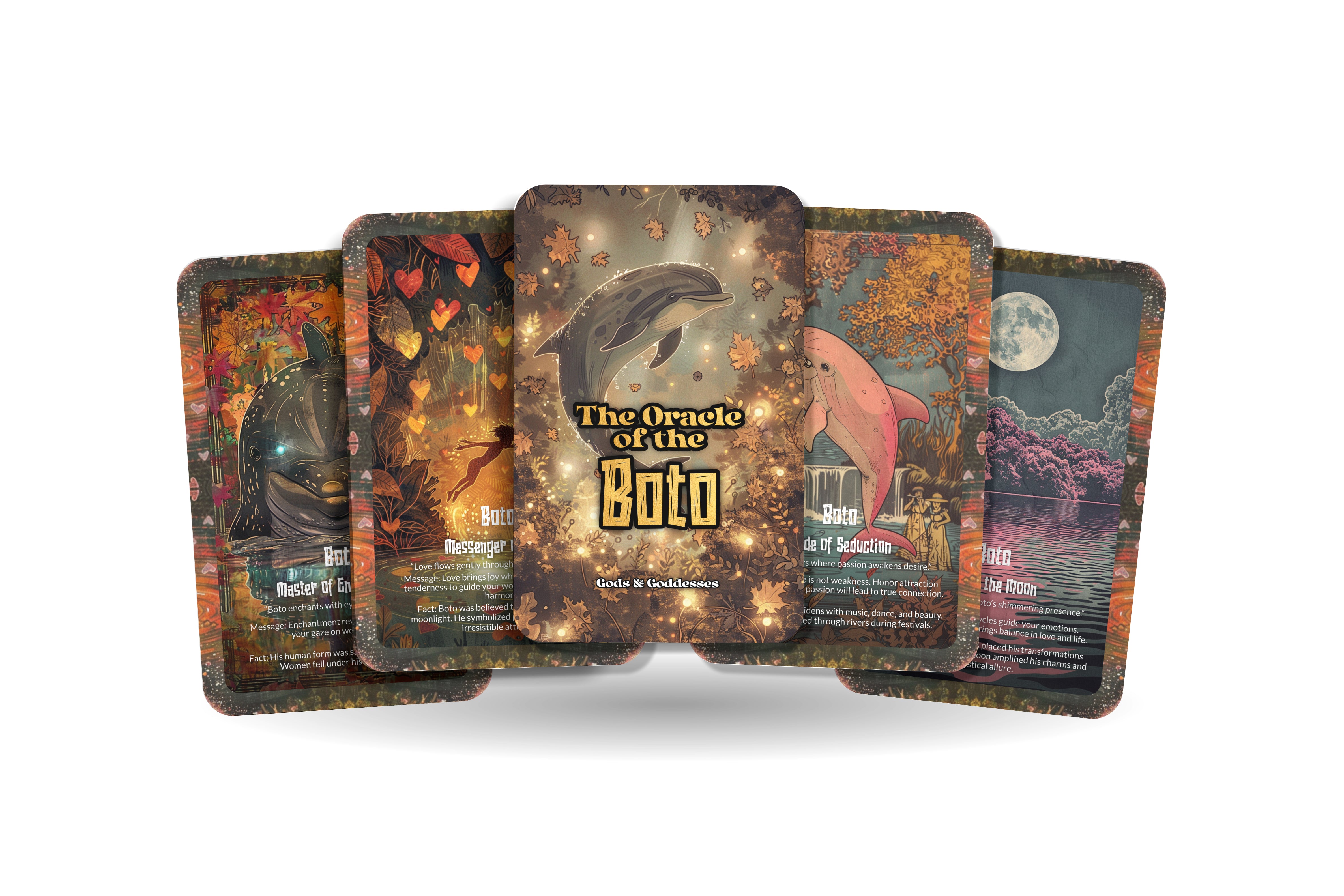 The Oracle of the Boto – A River Shapeshifter Oracle Deck – 22 Oracle ...