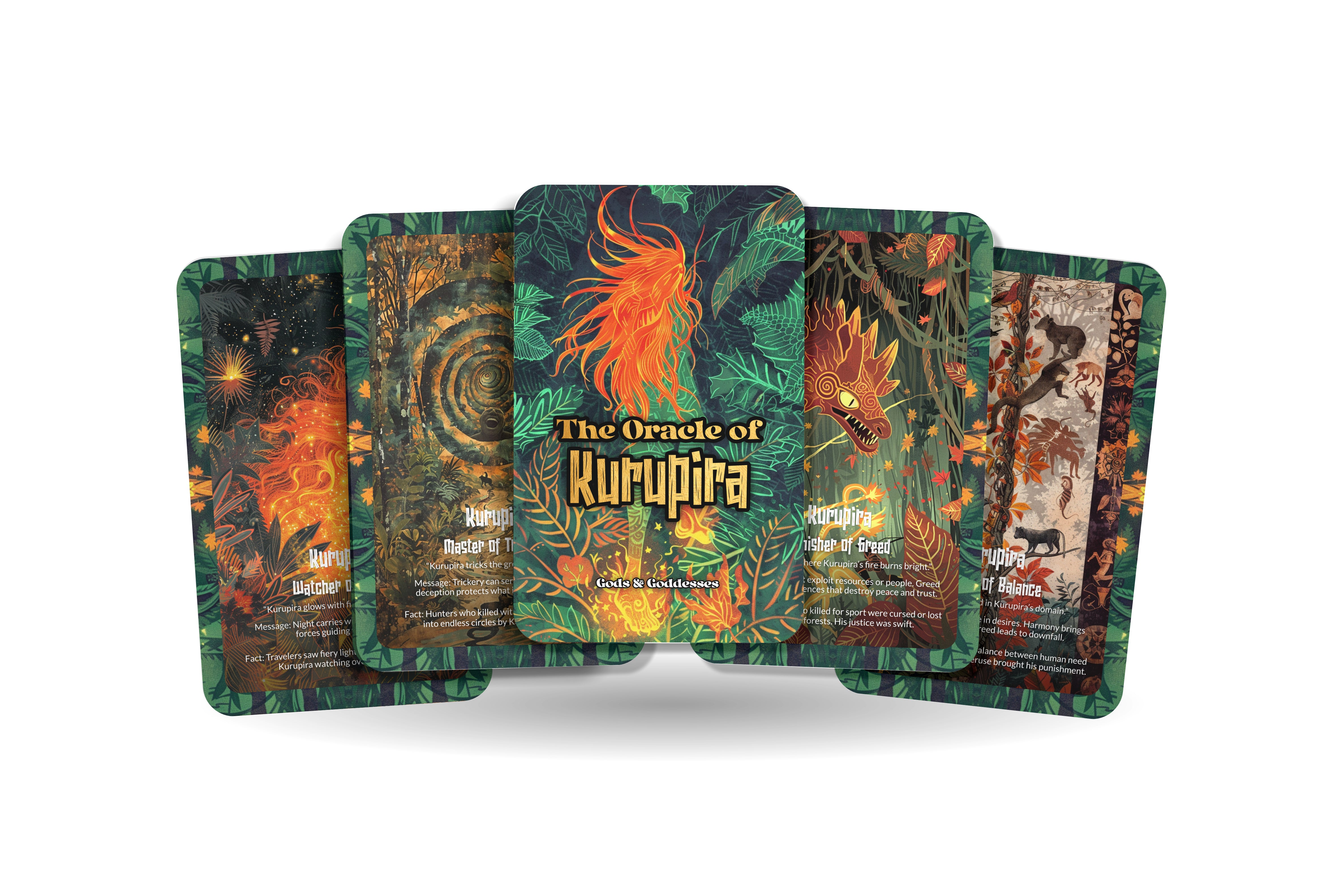 The Oracle of Kurupira – A Jungle Trickster Oracle Deck – 22 Oracle ...