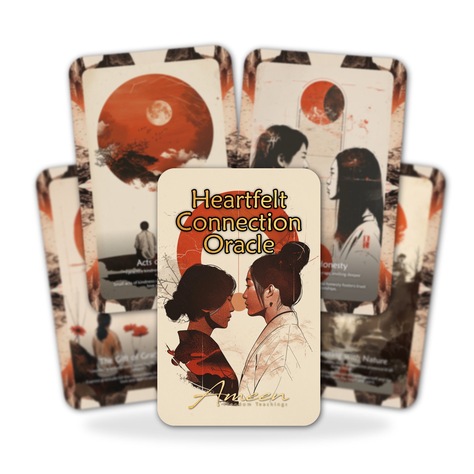Heartfelt Connection - 22 Oracle Cards - Deepen Your Relationships - E ...
