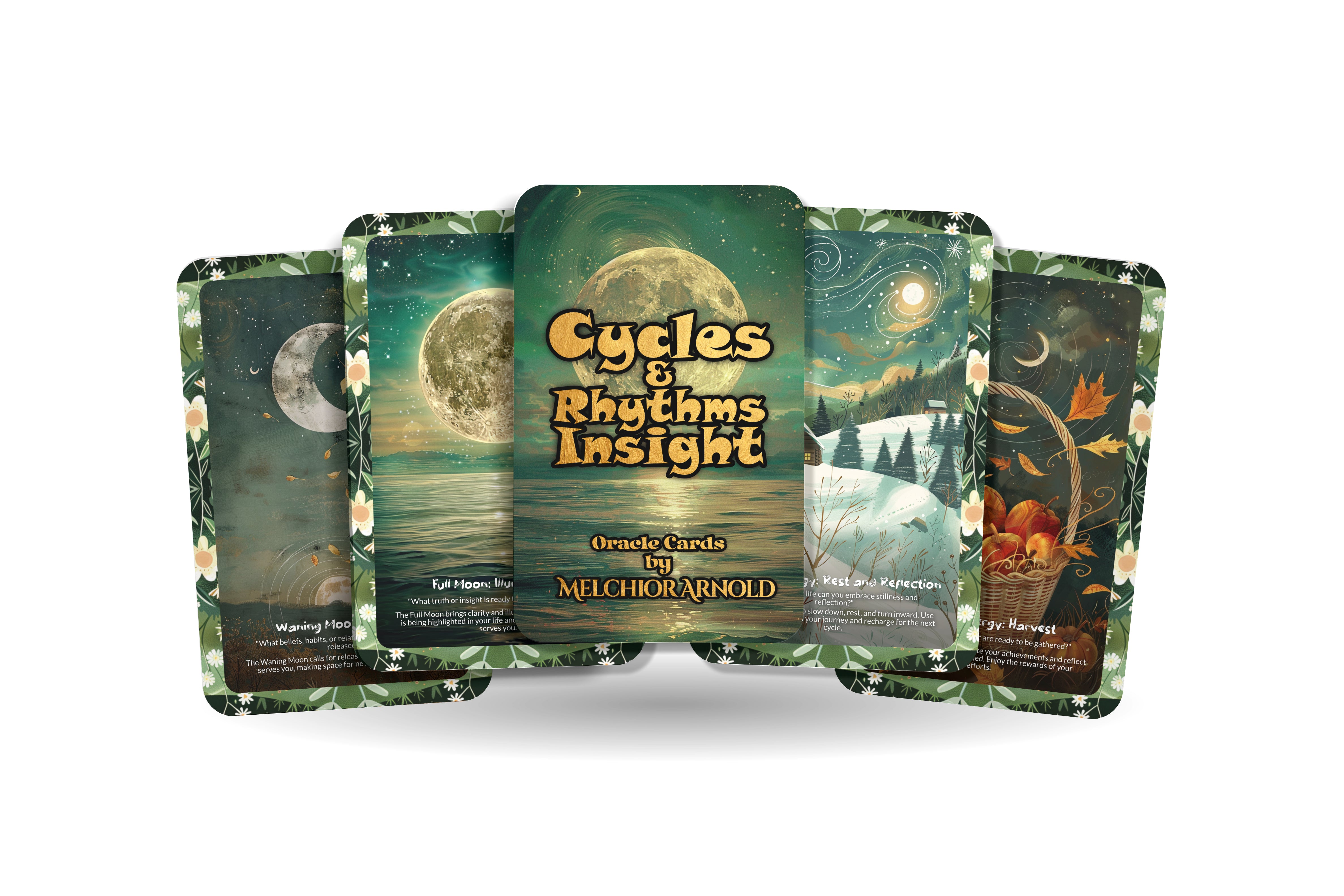 Cycles & Rhythms Insight Cards - 22 Oracle Cards – Ibiza Tarot