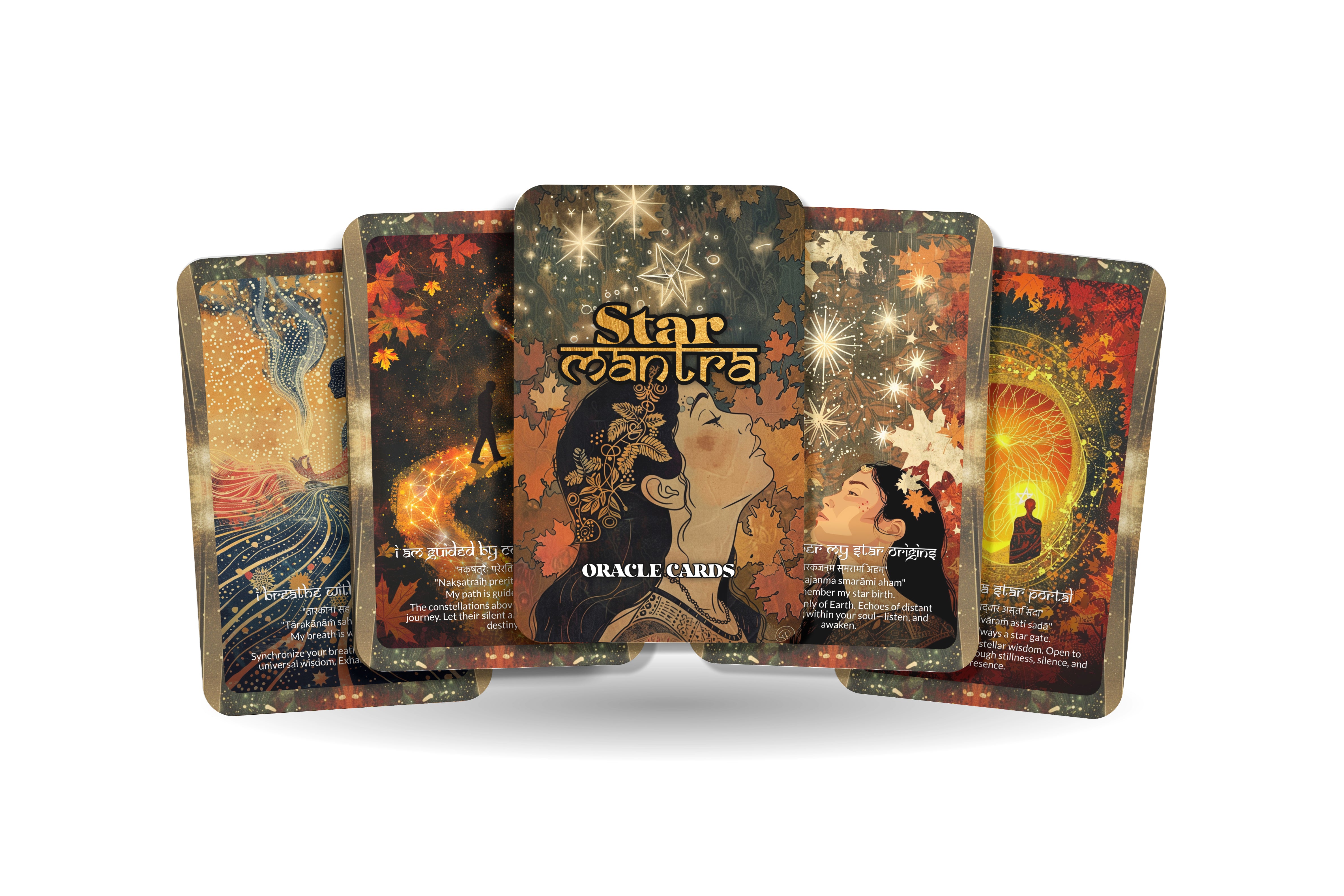 Star Mantra Oracle Deck – 22 Celestial Cards for Light Codes & Cosmic ...