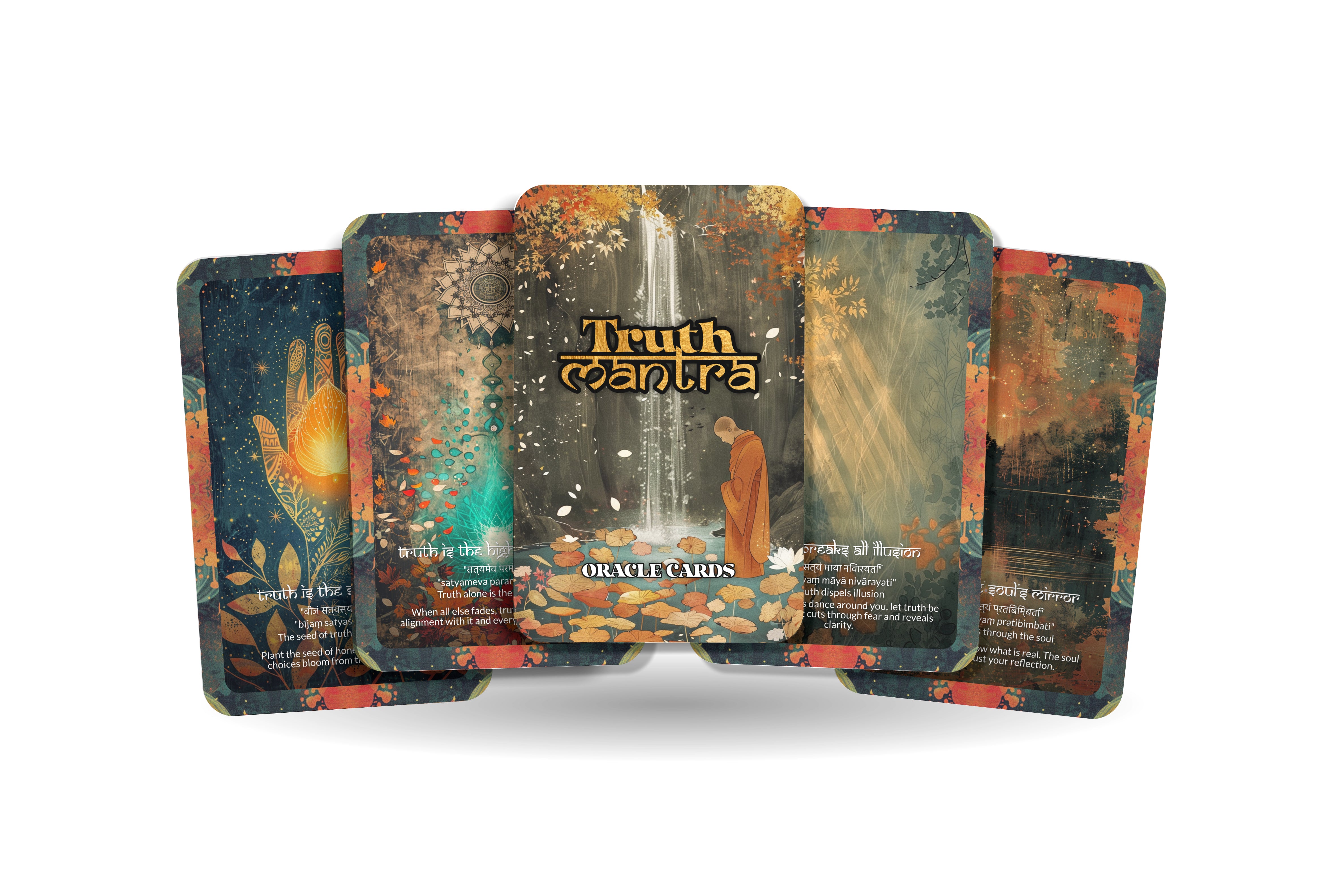 Truth Mantra Oracle Deck – 22 Soul Integrity Cards for Authentic Living ...