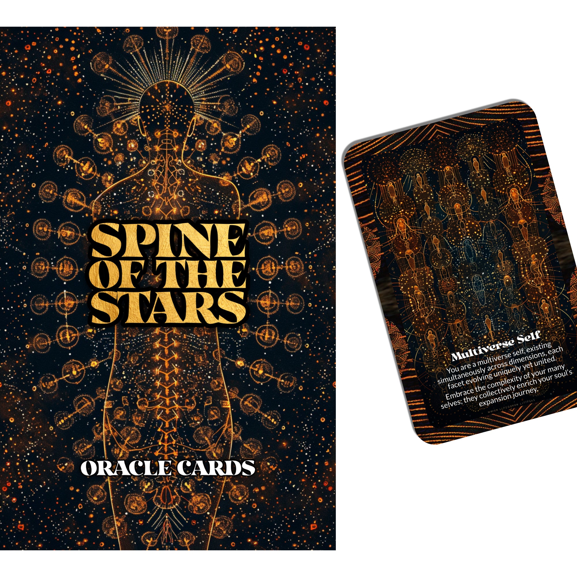 Spine of the Stars – A Galactic Truth Oracle Deck – 22 Oracle Cards ...