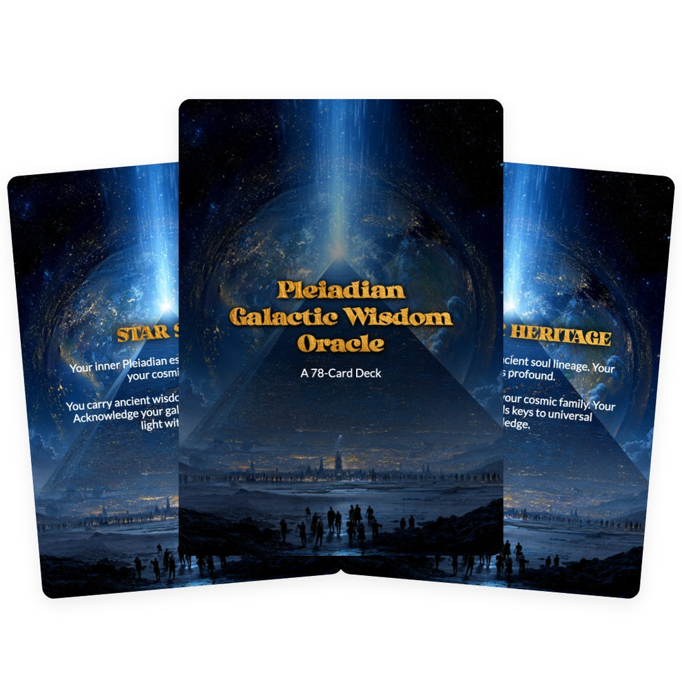 Pleiadian Galactic Wisdom Oracle Deck - 78 Cards – Ibiza Tarot