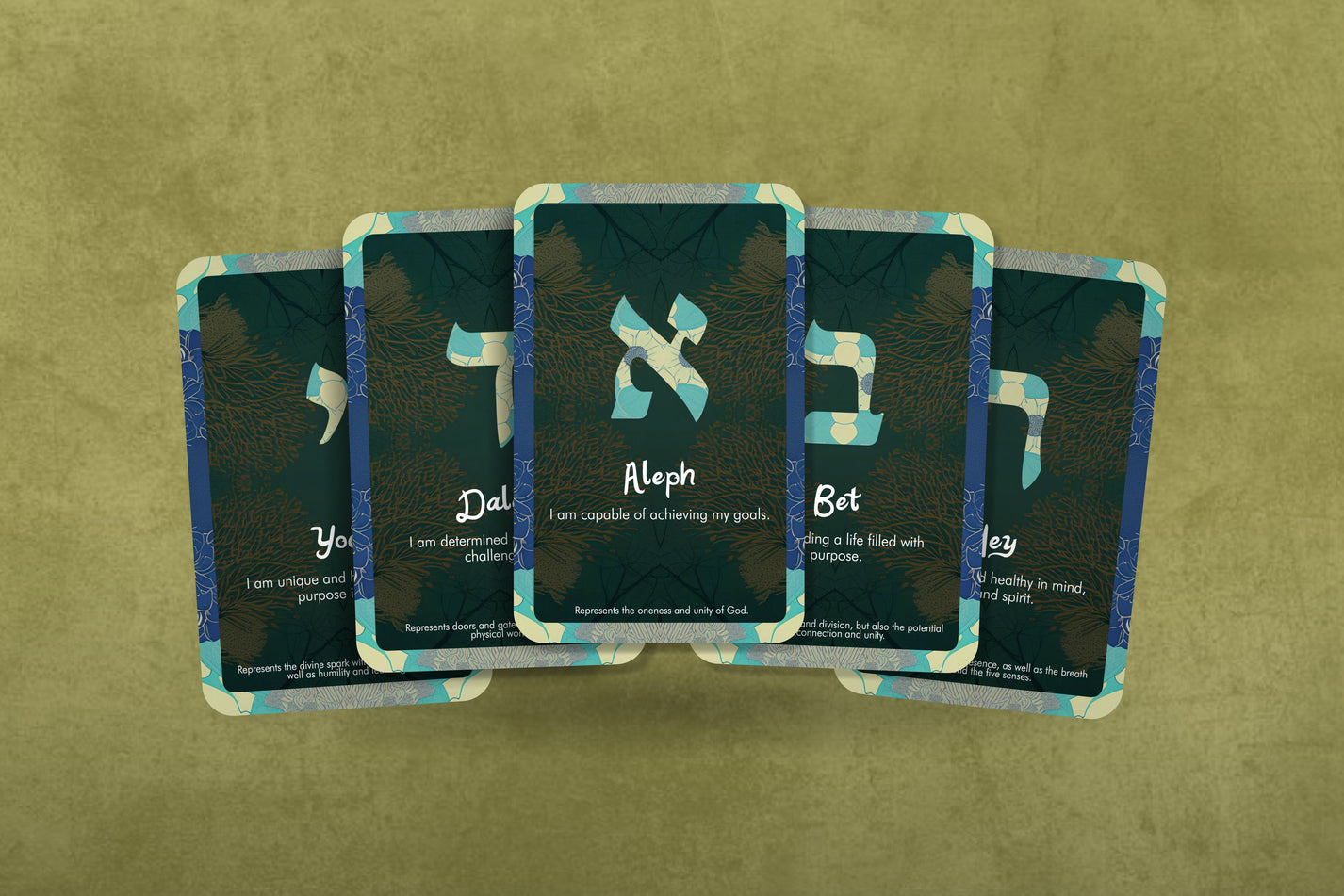 The Affirmation Alphabet - Hebrew Letters of Wisdom – Ibiza Tarot
