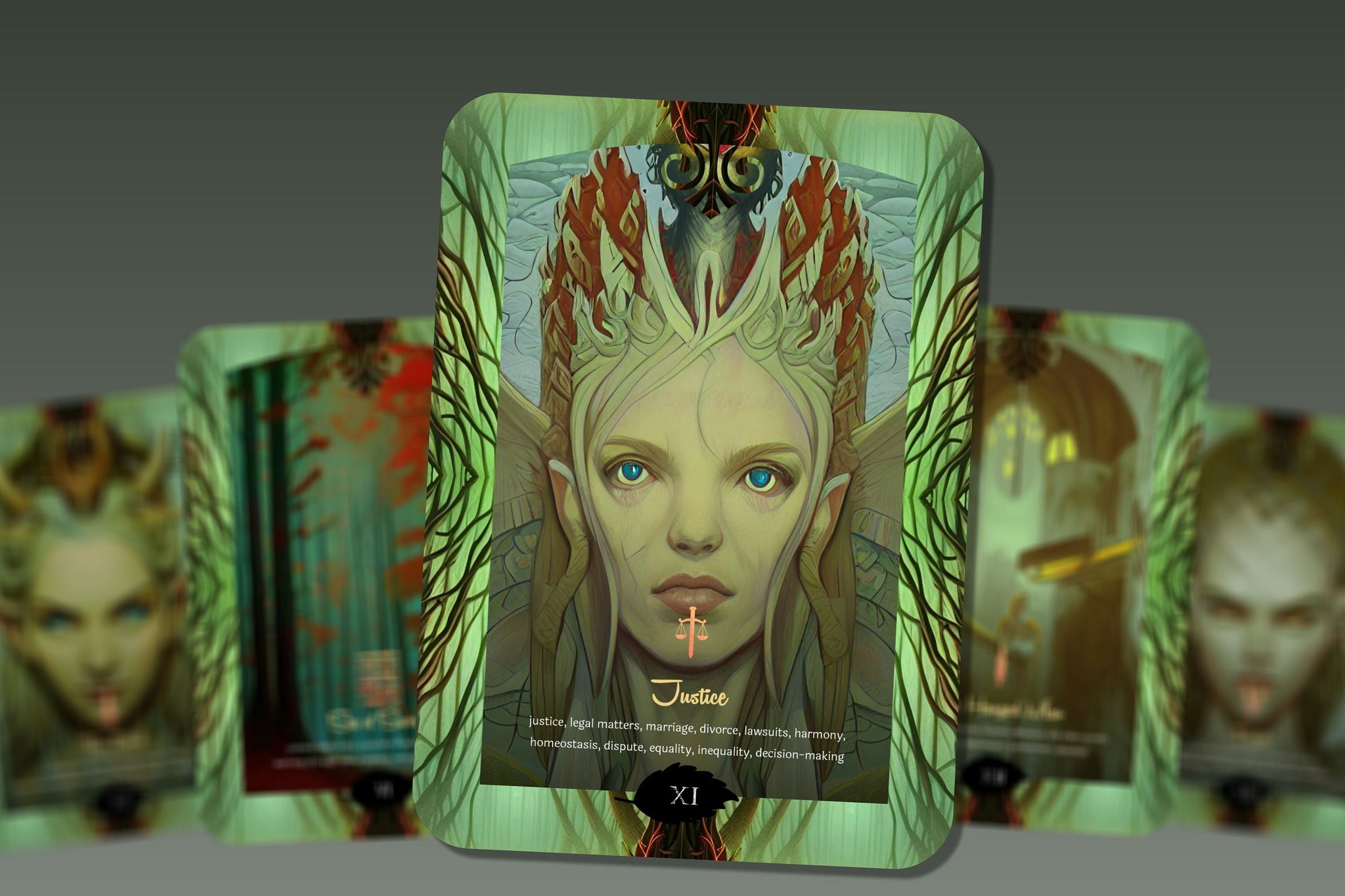 Forest of the Elves Tarot - 78 Cards - Magical Elves – Ibiza Tarot