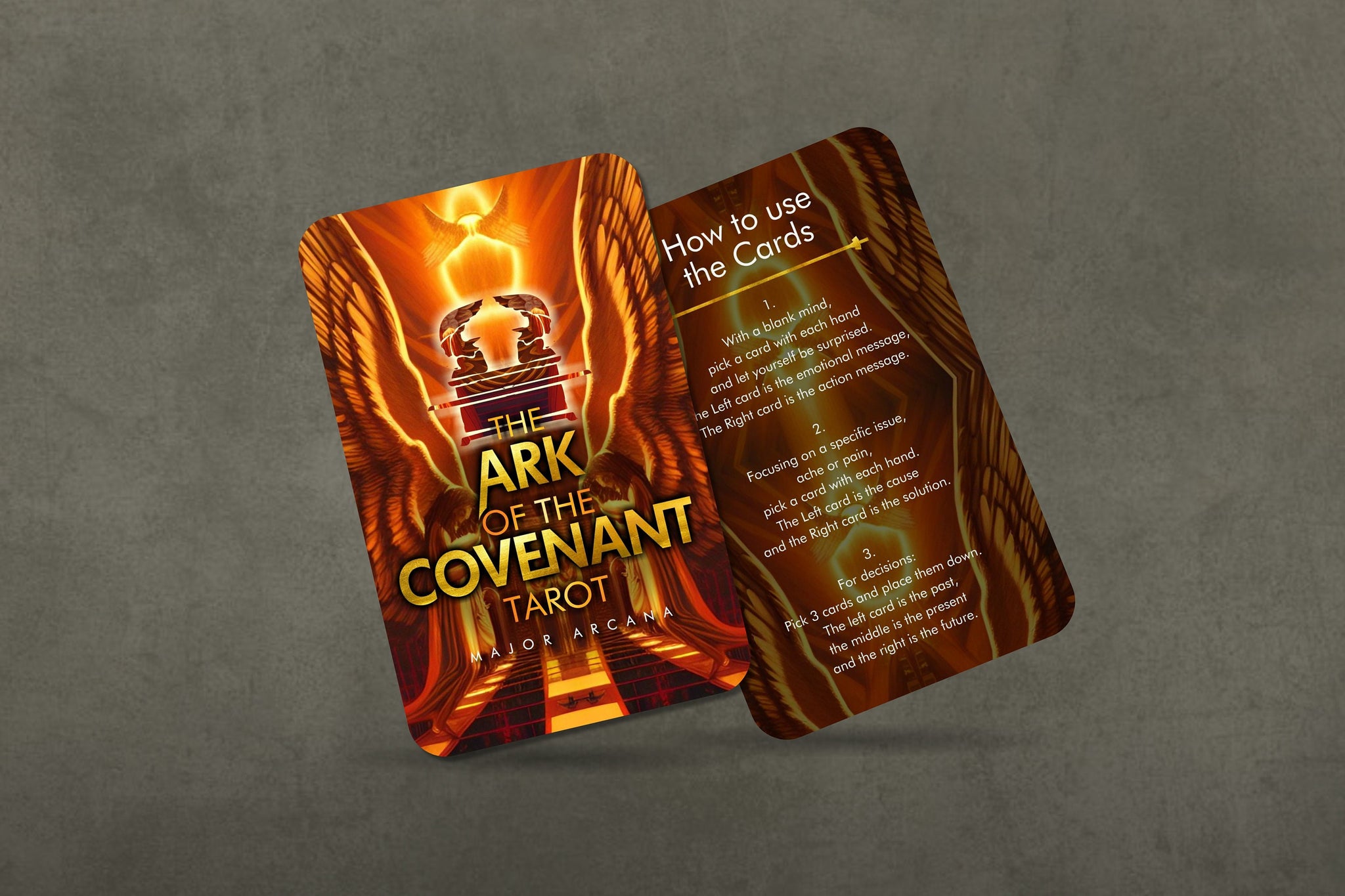 The Ark of the Covenant Tarot - Major Arcana - Sacred Letters – Ibiza Tarot