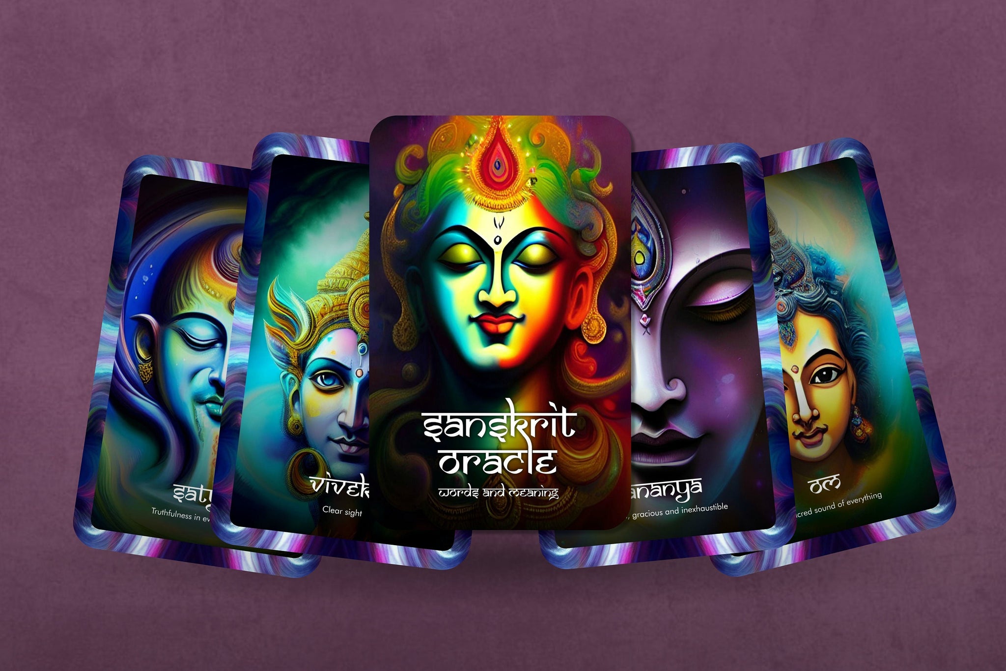 Sanskrit Oracle - Words and Meaning – Ibiza Tarot
